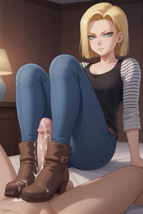 Rule 34 Ai Assisted Ai Generated Android 18 Bootjob Boots Shoejob