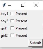 Python Tkinter Xlwt Trying To Edit Checkbuttons That Have Been
