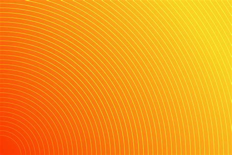 Pattern With Geometric Elements In Yellow Orange Tones Gradient
