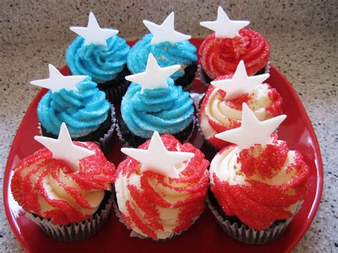 The Life In Cupcakes Star Spangled Cupcakes Memorial Day