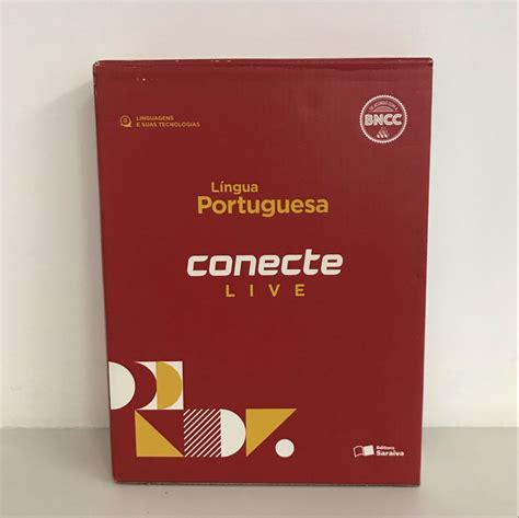 Conecte Live Língua Portuguesa Volume Único Livro Editora Saraiva Didáticos Usado
