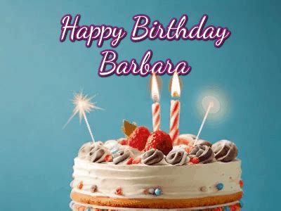 Happy Birthday Barbara GIF