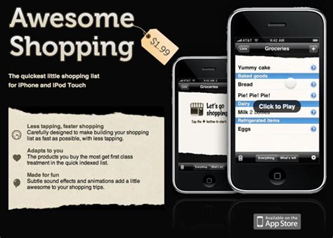 Free IPhone Shopping List App And More At Grocerylists Org The Grocery List Collection Weird