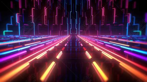 미래 지향적인 네온 조명의 3d 렌더링 빅 데이터 배경 데이터 과학 배경 파도 배경 이미지 Hd 빅 데이터 데이터 과학 파도 배경 사진 무료 다운로드 Lovepik