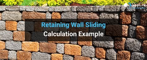 Retaining Wall Sliding Calculation Example SkyCiv Engineering