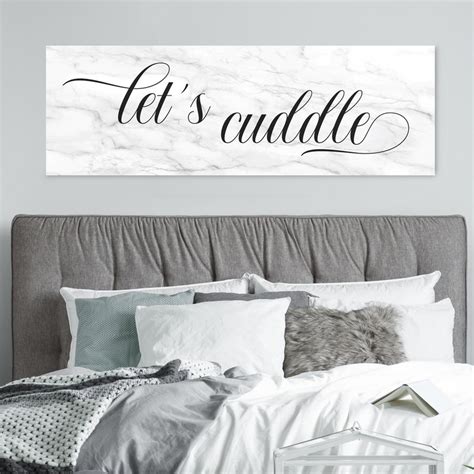 Lets Cuddle Sign Etsy