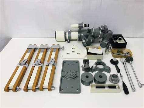 天体望遠鏡 Ts式 システムp赤道儀 Ts式65mm 屈折赤道儀p型 三脚 付属品あり 高橋製作所 現状品 26212セット｜売買された