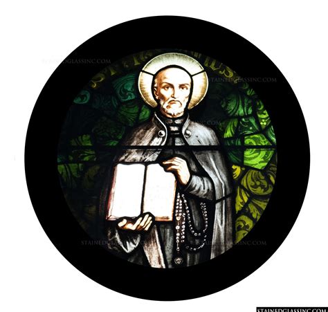 St Ignatius Religious Stained Glass Window