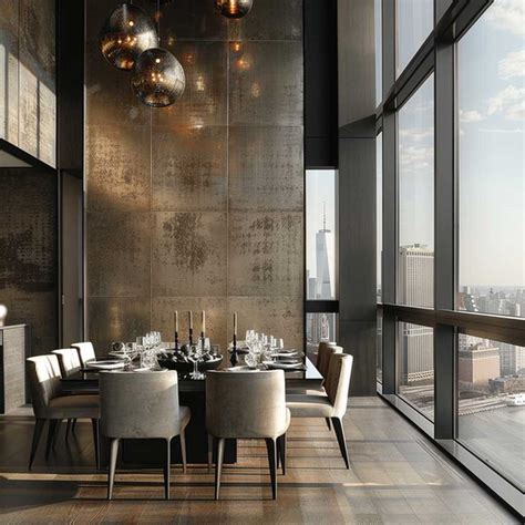 7 Urban Chic Dining Room Furniture Ideas For City Living • Artfasad