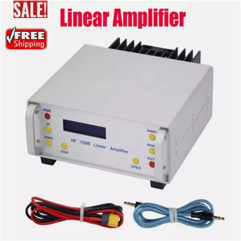 MHZ W HF Linear Amplifier Ham Radio High Temperature SWR Protection MHZ W HF Linear Amplifier Ham Radio High Temperature SWR Protection