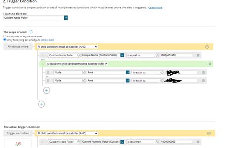 Creating A Low Utilization Alert On A Counter Oid Forum Network Performance Monitor Npm