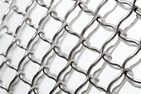 A Detailed View Of A Chain Link Fence Can Be Used To Depict Security Boundaries Or Urban