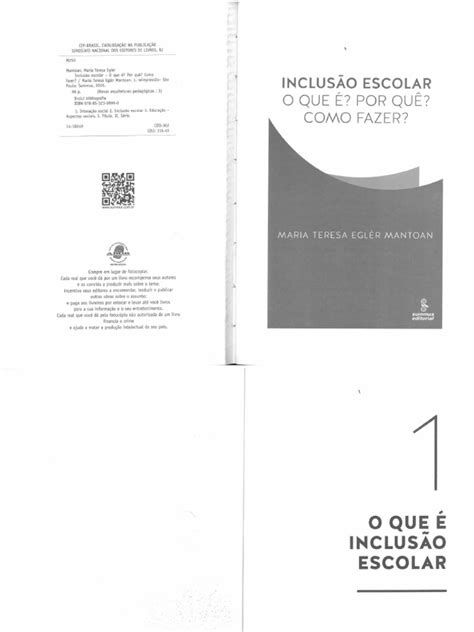 7 Inclusão Escolar O Que É Por Que Como Fazer 19 94 Pdf