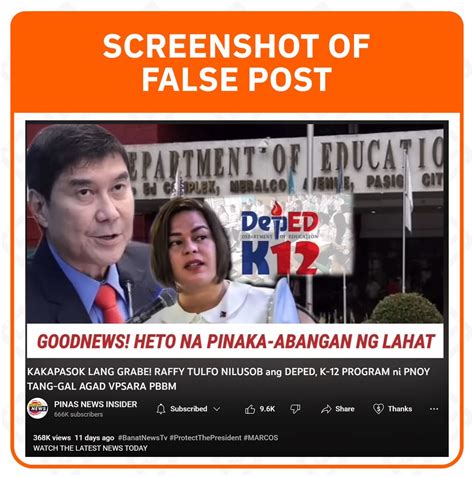 Fact Check No Law Passed Abolishing K 12 Program