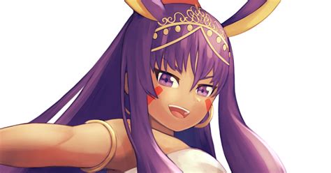 Fgo 水着ニトクリス 牟月あるびののイラスト Pixiv