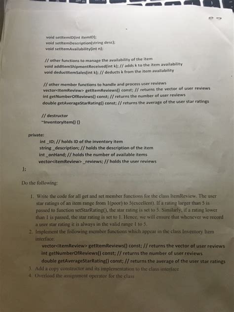 Solved Exercise Points Consider The Following Class Chegg