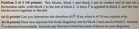 Solved Problem Of Points Two Blocks Block And Chegg Com