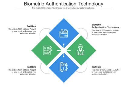 Biometric Authentication Powerpoint Presentation And Slides Ppt