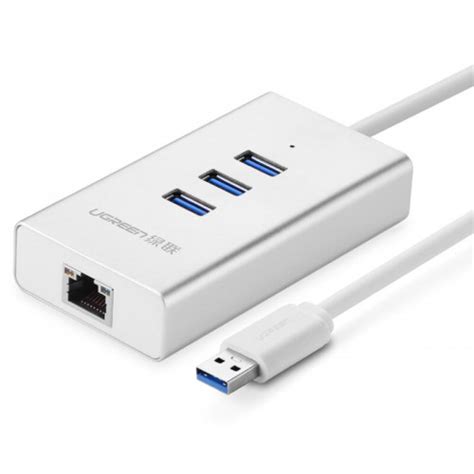 Ugreen 3 USB Port 1 Ethernet Lan Port HUB 30203 Price In Bangladesh