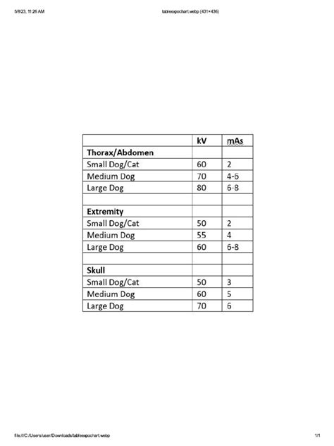 Xray Print Pdf