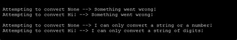 Handle Multiple Exceptions Exception Handle Exception Python