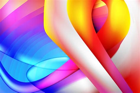 Premium Vector Modern Color Creative Abstract Wavy Overly Gradient Colorful Vector Background