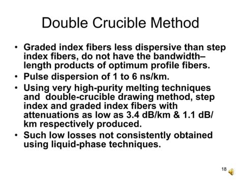 Ec 405 Fabrication Of Optical Fibers Ppt