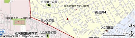 千葉県柏市南逆井3丁目の地図 住所一覧検索｜地図マピオン