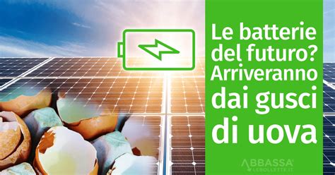 Le Batterie Del Futuro Arriveranno Dai Gusci Di Uova