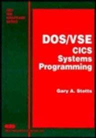 DOS VSE CICS Systems Programming QED IBM Mainframe Series Stotts Gary A