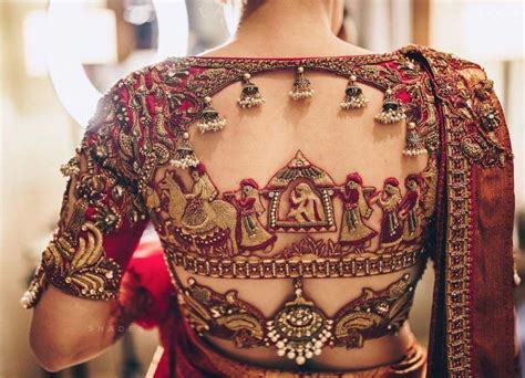 Maggam Cut Work Blouse Designs For