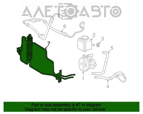 Трубка охлаждения ГУР Mercedes W211 E550 A 211 466 22 24 – купить в ...