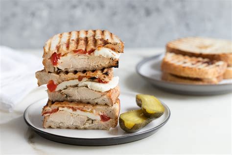 Grilled Chicken And Mozzarella Panini Recipe