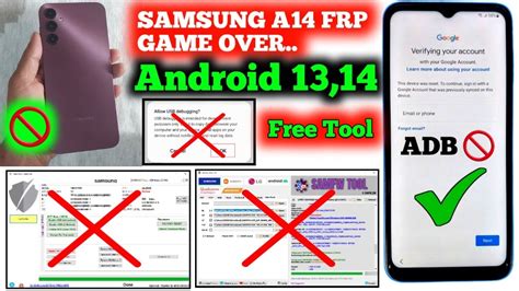 Samsung A G A B Frp Bypass Android S M A Frp Bypass Adb Enable Failed