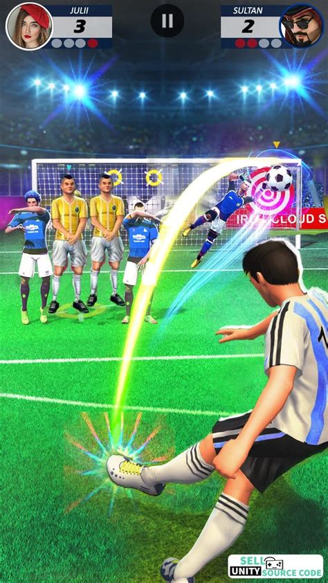flick football game soccer unity source code unity game sale