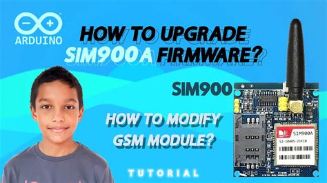 Sim900 Gsm Module Sim900a Firmware Upgrade Using Usb To Ttl Converter