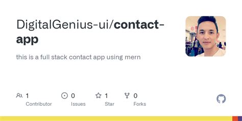 Github Digitalgenius Ui Contact App This Is A Full Stack Contact App
