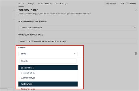 Workflow Trigger Order Form Submission Highlevel Support Portal
