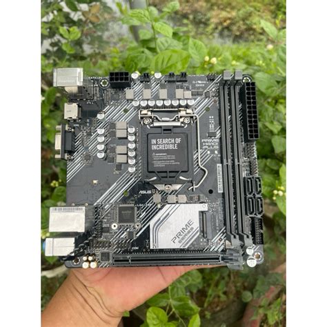 Mainboard Bo Mạch Chủ Asus Prime H410i Plus Intel H410 Socket 1200 Mini Itx 2 Khe Ram Ddr4