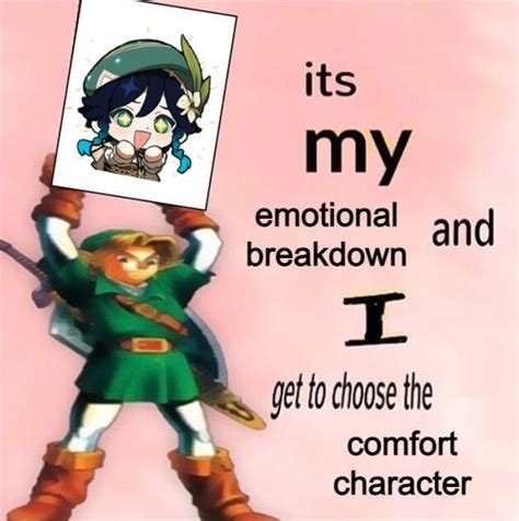 Venti Comfort Character Pog How Are You Feeling Relatable Instagram