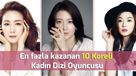 En Fazla Kazanan 10 Koreli Kadın Dizi Oyuncusu Youtube