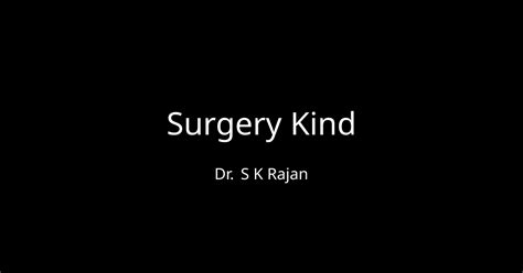 Dr S K Rajan Chief Neuro Spine Surgery And Additional Director