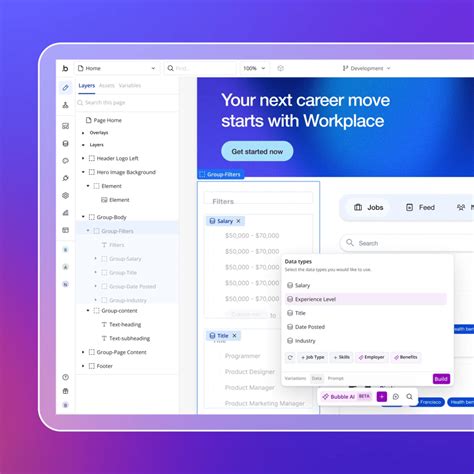 Bubble The Full Stack No Code App Builder