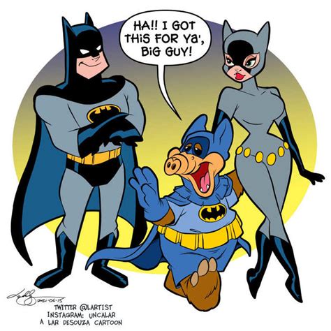 Cartoon Batman And Catwoman Because Enjoy Batman Oral Sex