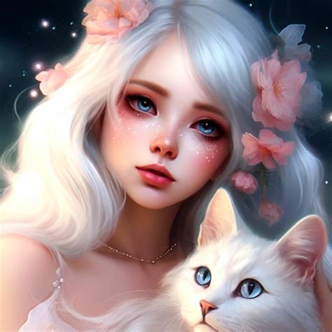 🍒 Beautiful Fair Skinned Girl Long… — Image Created In Shedevrum