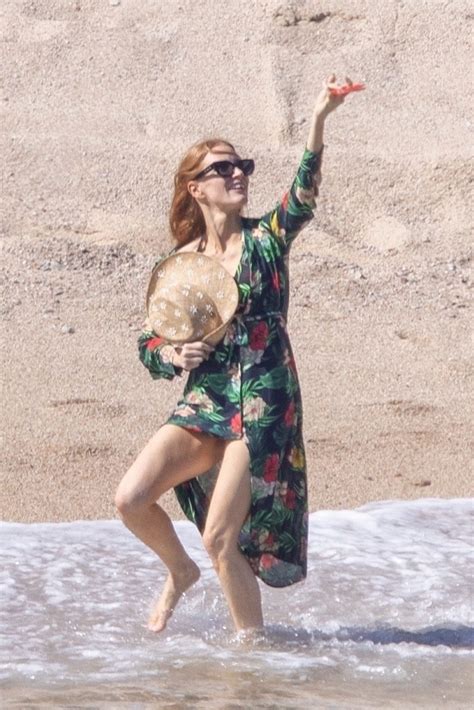 Jessica Chastain Soaks Up The Sun In Los Cabos 11 21 2024 • Celebmafia
