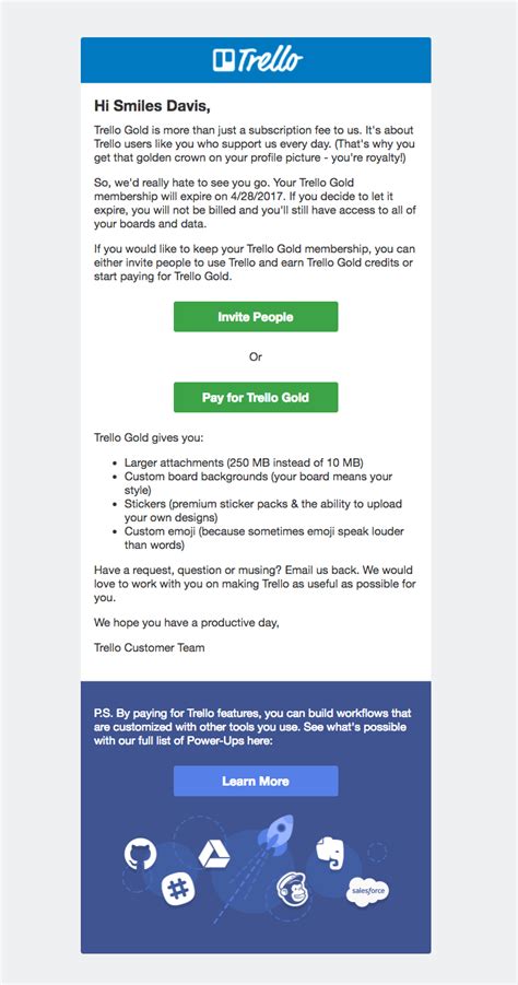 Your Trello Account From Trello Desktop Email View Really Good Emails