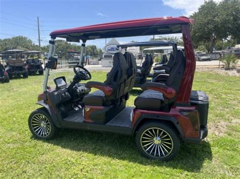 Street Legal 2025 Evolution D Max Gt4 Red Golf Cart Virginia Nationwide