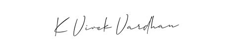 88 k vivek vardhan name signature style ideas super esign