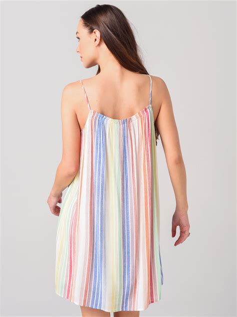 Thml Stripe Midi Dress Saint Bernard